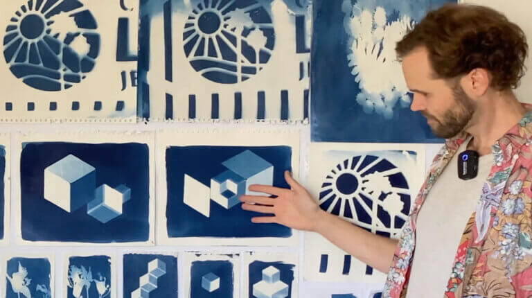 Cyanotypes Part 4: How to Display Cyanotypes | Carleton Torpin